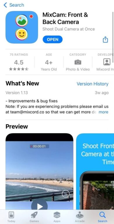 آموزش فیلمبرداری همزمان با دوربین اصلی و دوربین سلفی در اندروید و آیفون - اروتک
